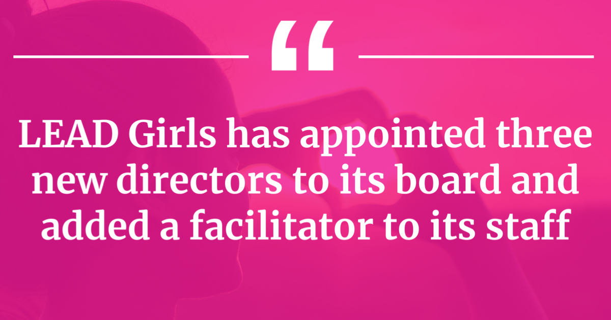 LEAD appoints new directors and staff - LEAD Girls of NC